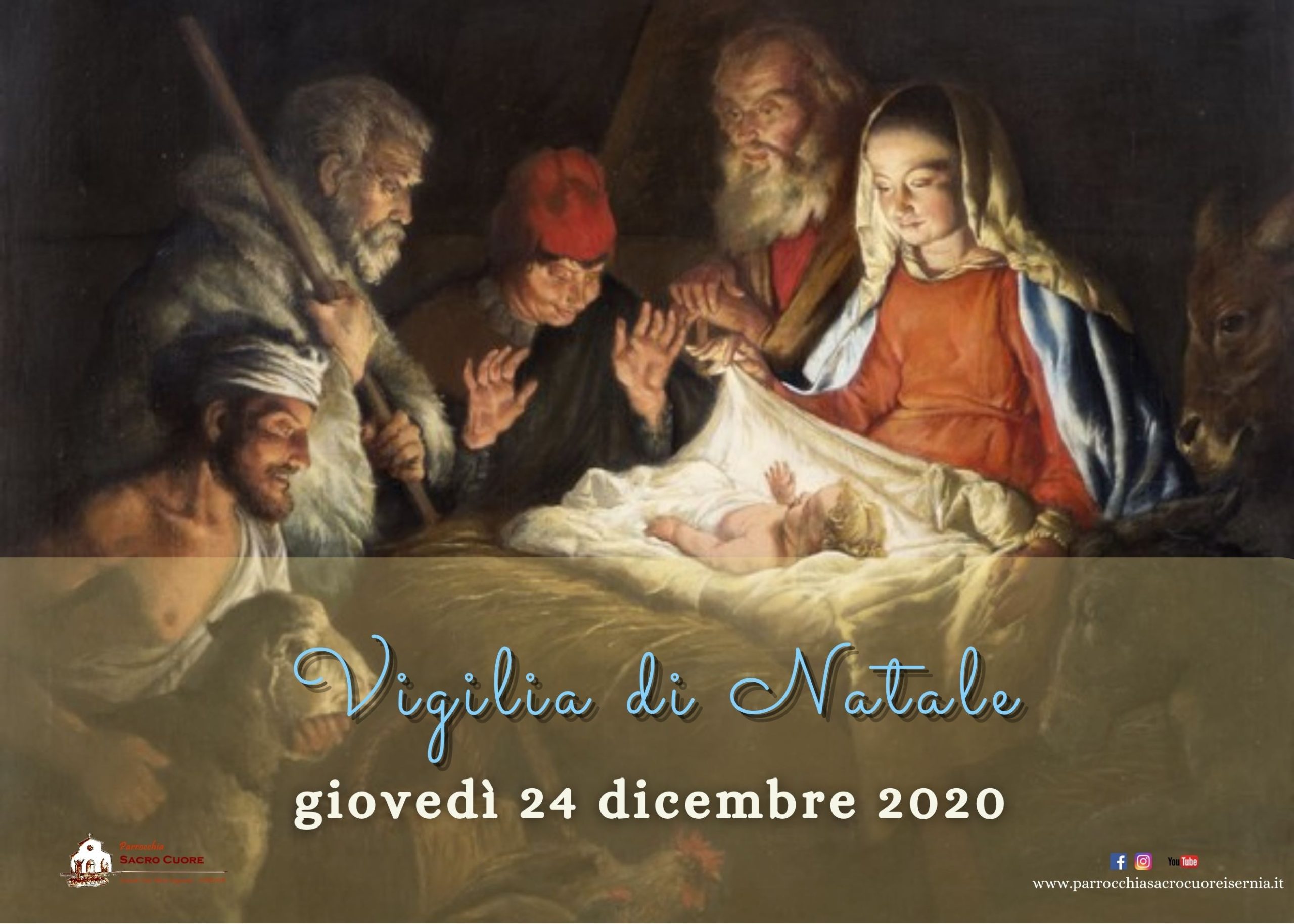 Vigilia di NATALE – giovedì 24 dicembre 2020 – Parrocchia Sacro Cuore ...